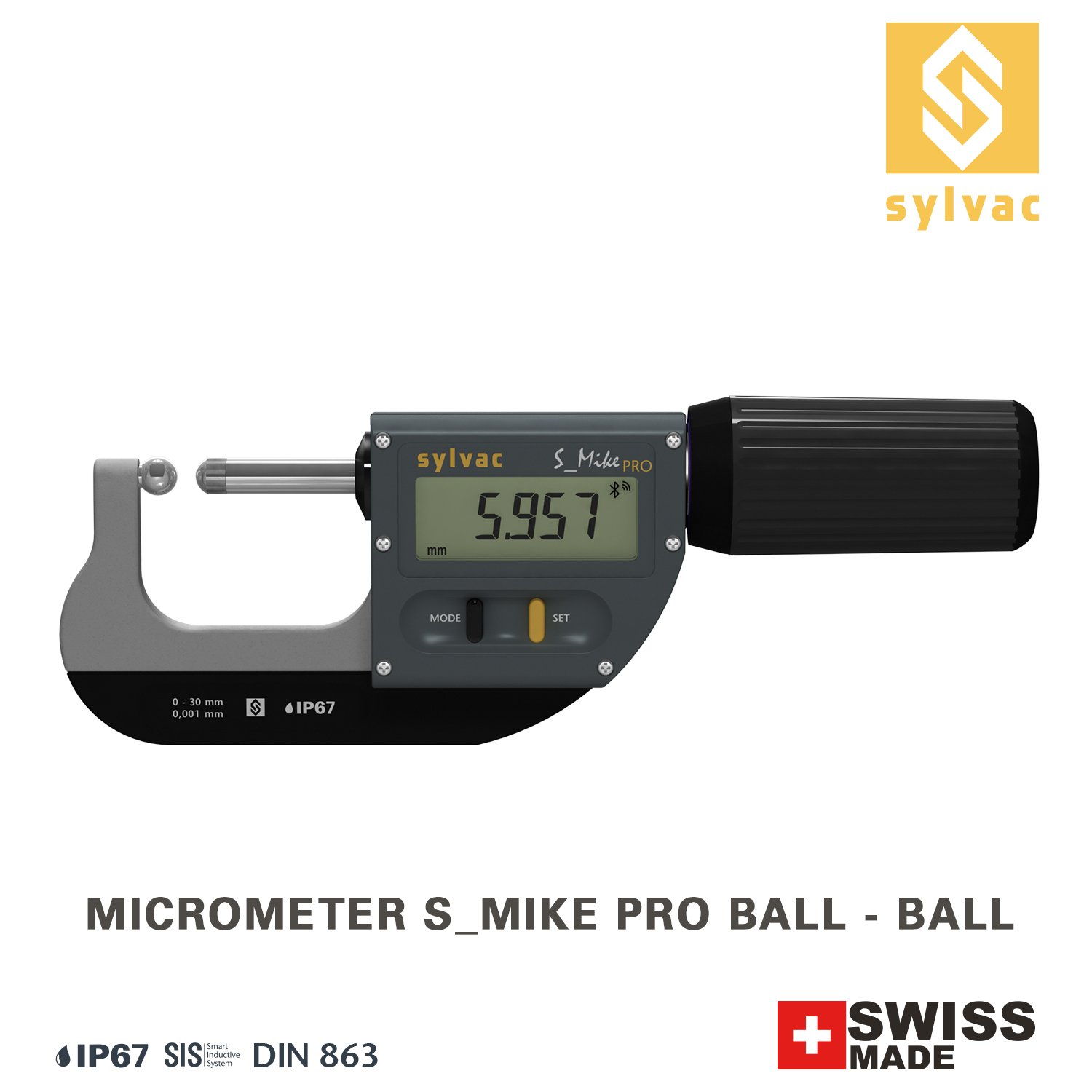 Micrometer S_Mike PRO Spherical - maxvalue