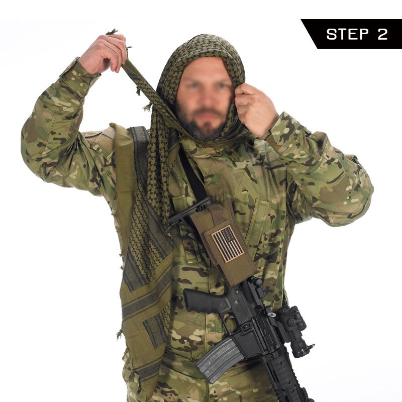 Tactical Shemagh - Black - bangkoktactical