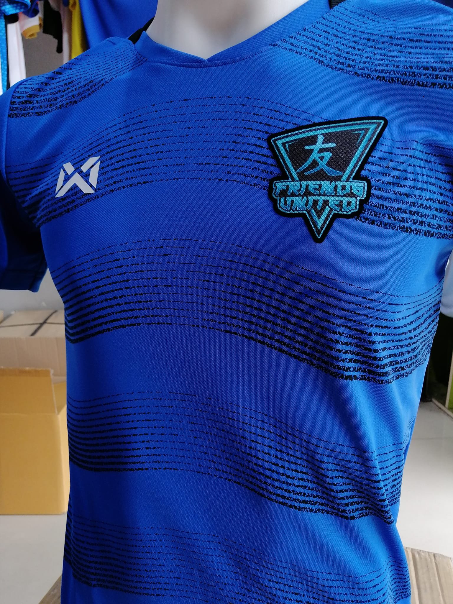 Warrix ทรานเฟอร์ เฟล็ก สกรีน ปัก ธงแลกเปลี่ยน ธงโบก ผ้าพันคอ
