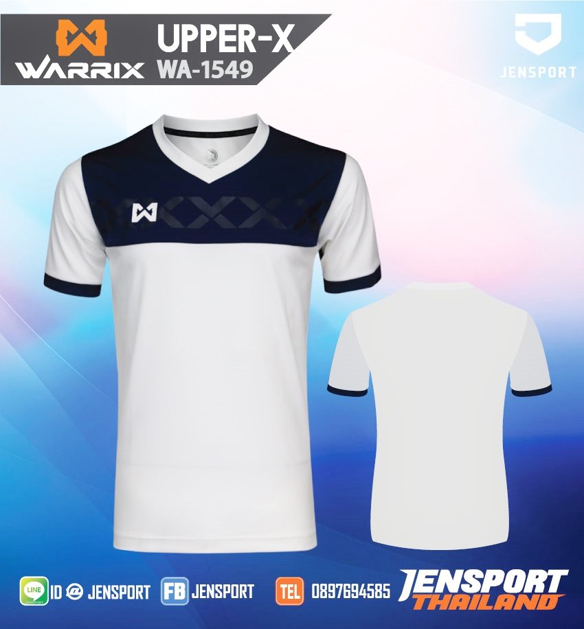 เสื้อฟุตบอล WARRIX รุ่น WA-1549 Upper-X 2018