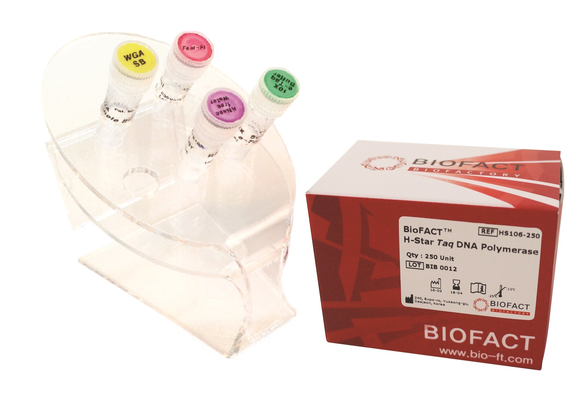 BioFact™ 2X H-Star Taq PCR Master Mix 2, 1.0X Band Helper™(BioFact™ H ...