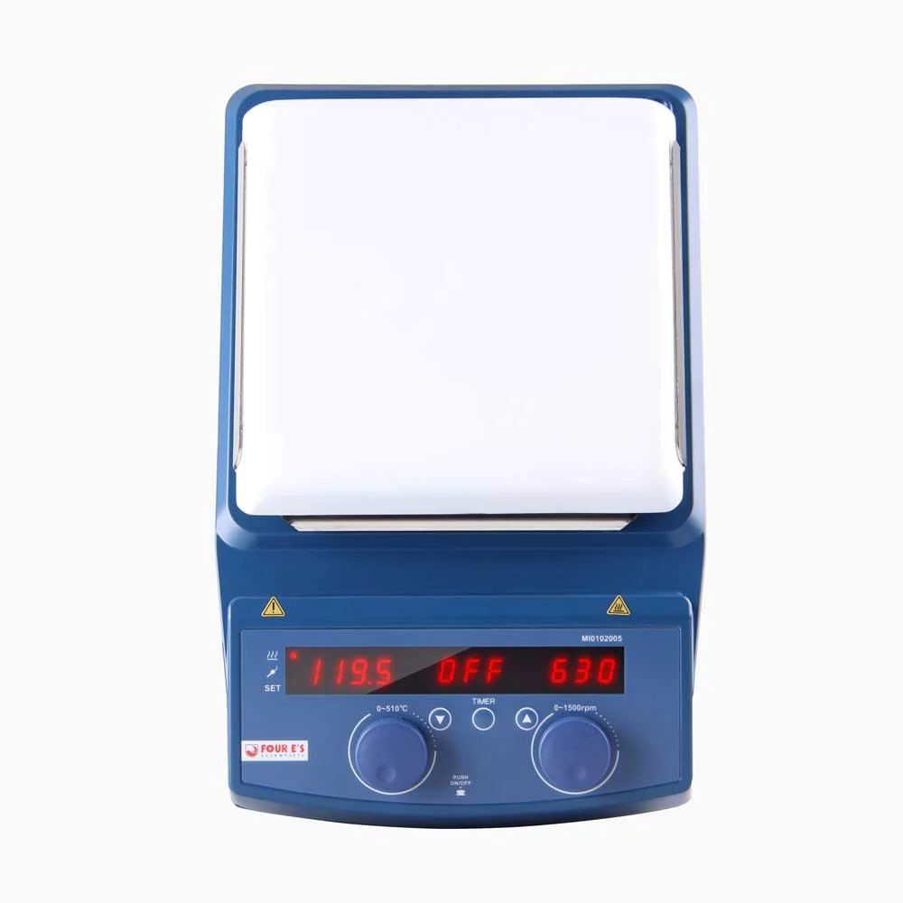 7 Inch Magnetic Hot Plate Stirrer | with LED Digital Display - smartscience