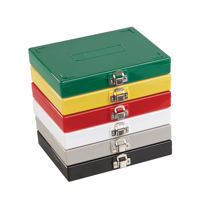 Premium Microscope Slide Box, 100-Place, Cork - smartscience