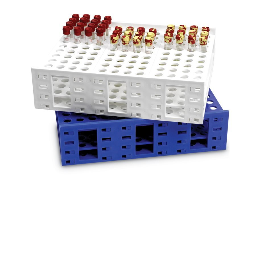 Mega Rack® Tube Rack Double for 13-16mm Tubes - smartscience