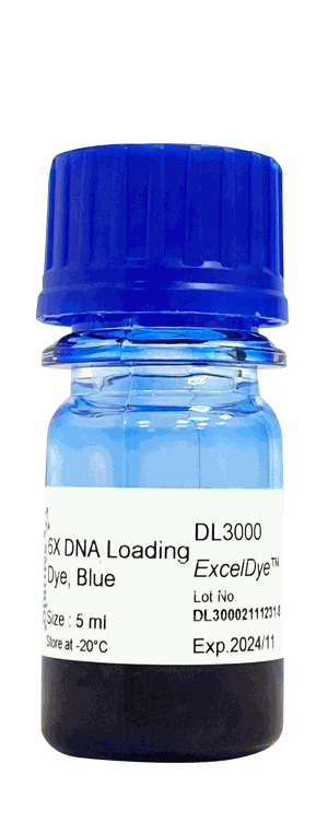 [DL3000] ExcelDye™ 6X DNA Loading Dye, Blue, Ml X, 45% OFF