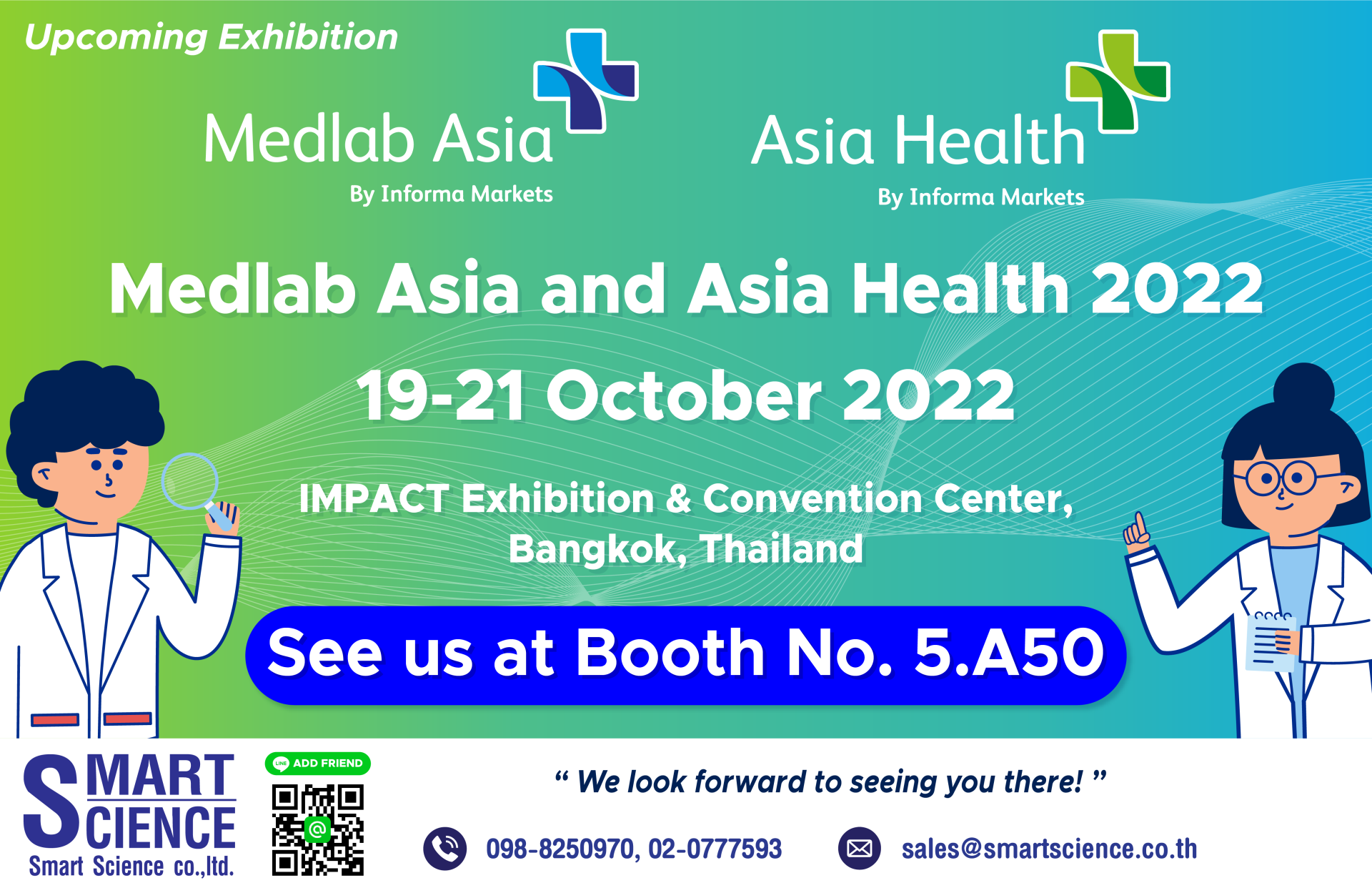 Medlab Asia and Asia Health 2022 - smartscience