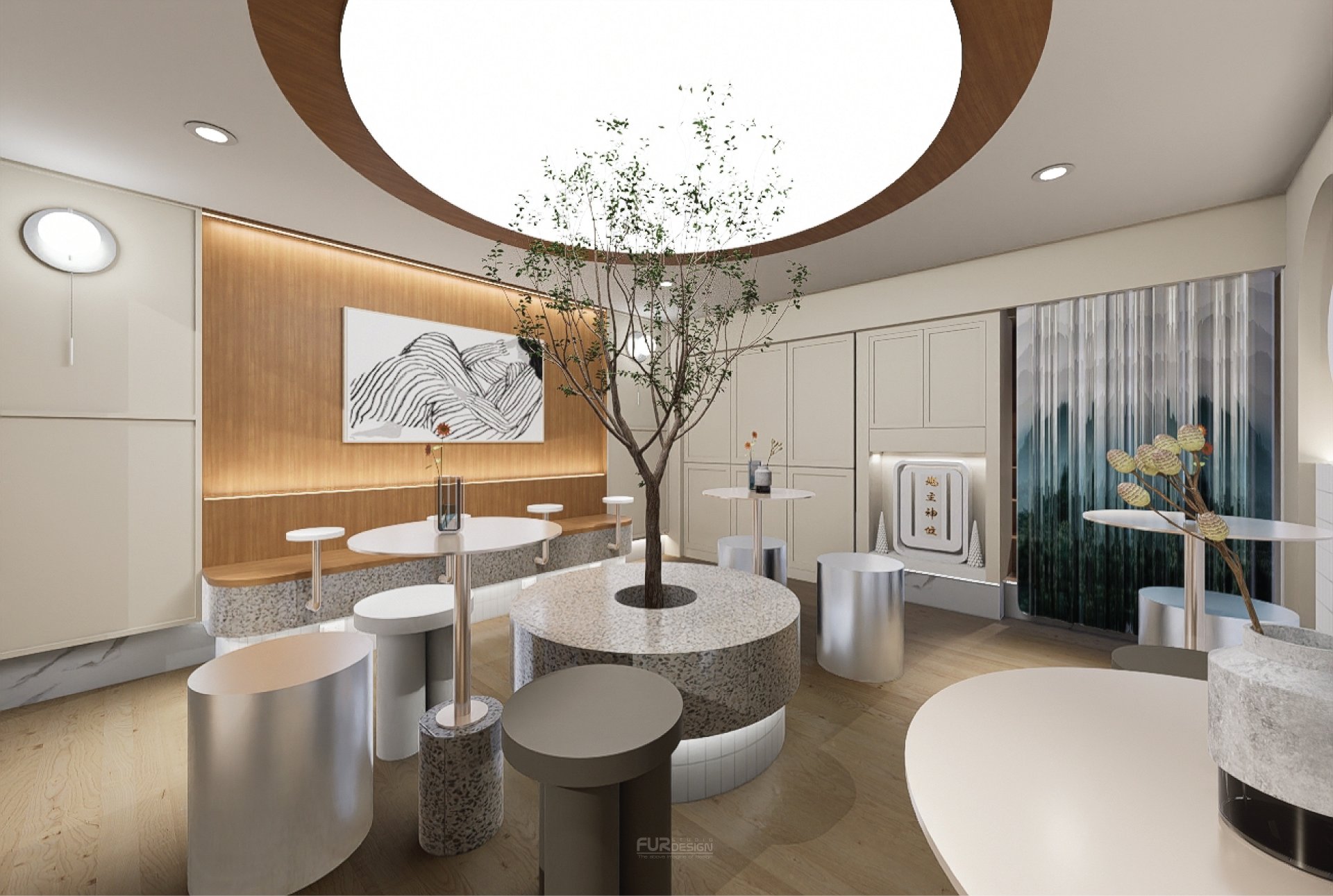 ออกแบบ ผลิต และติดตั้งร้าน : ร้าน Luka Coffee ห้วยขวาง รัชดา กทม. ...