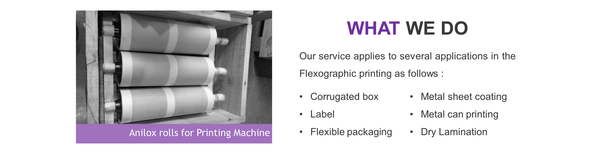 HES Anilox Roll - Flexographic Printing and Coating Solution