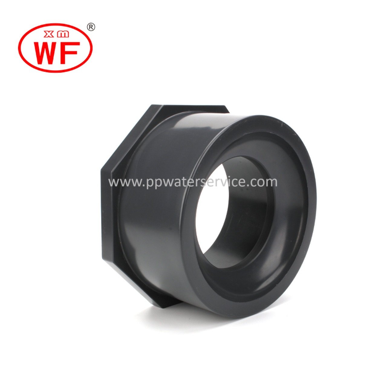 ลดเหลี่ยมแบบสวม WF UPVC ANSI Bushing 3"DN75 * 2"1/2DN65 - ppwaterservice