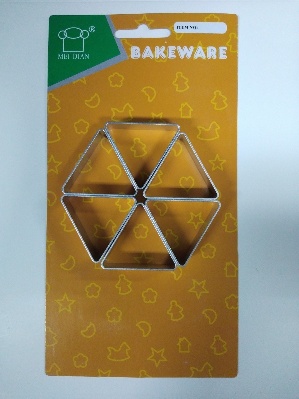 010725 Triangle Cutter 6 Pcs - bakeryland