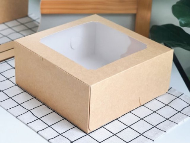 AA-B5-300 Craft Cake Box 1 Pound 20x20x10(H) cm@10 - bakeryland