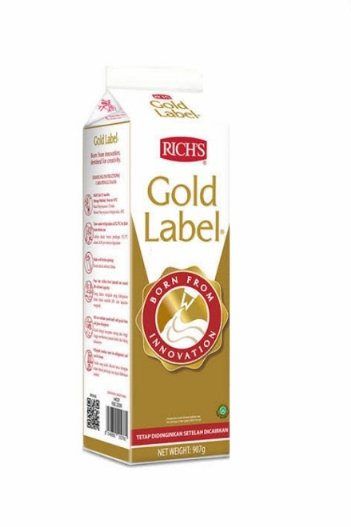 Gold Label Whipping Cream ตรา Rich's 907 g. - bakeryland