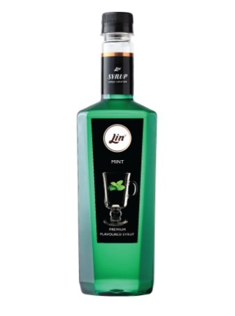 LIN-1050891 Mint Syrup: LIN 750 ml - bakeryland