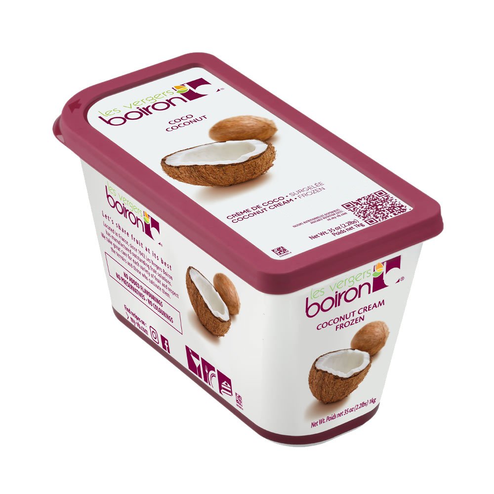 Coconut Puree : Boiron 1 Kg. - bakeryland