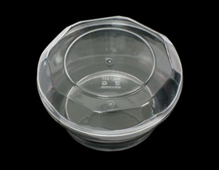 1347 Plastic Container 270 ML. CONTAINER W/LID 10.7X6.1 CM. - bakeryland