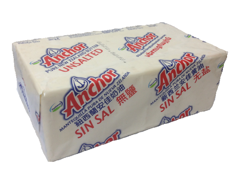 ANCHOR Unsalted Butter Block 5 Kg - bakeryland