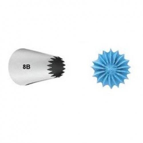 402-8800 Wilton OPEN STAR TIP #8B - bakeryland