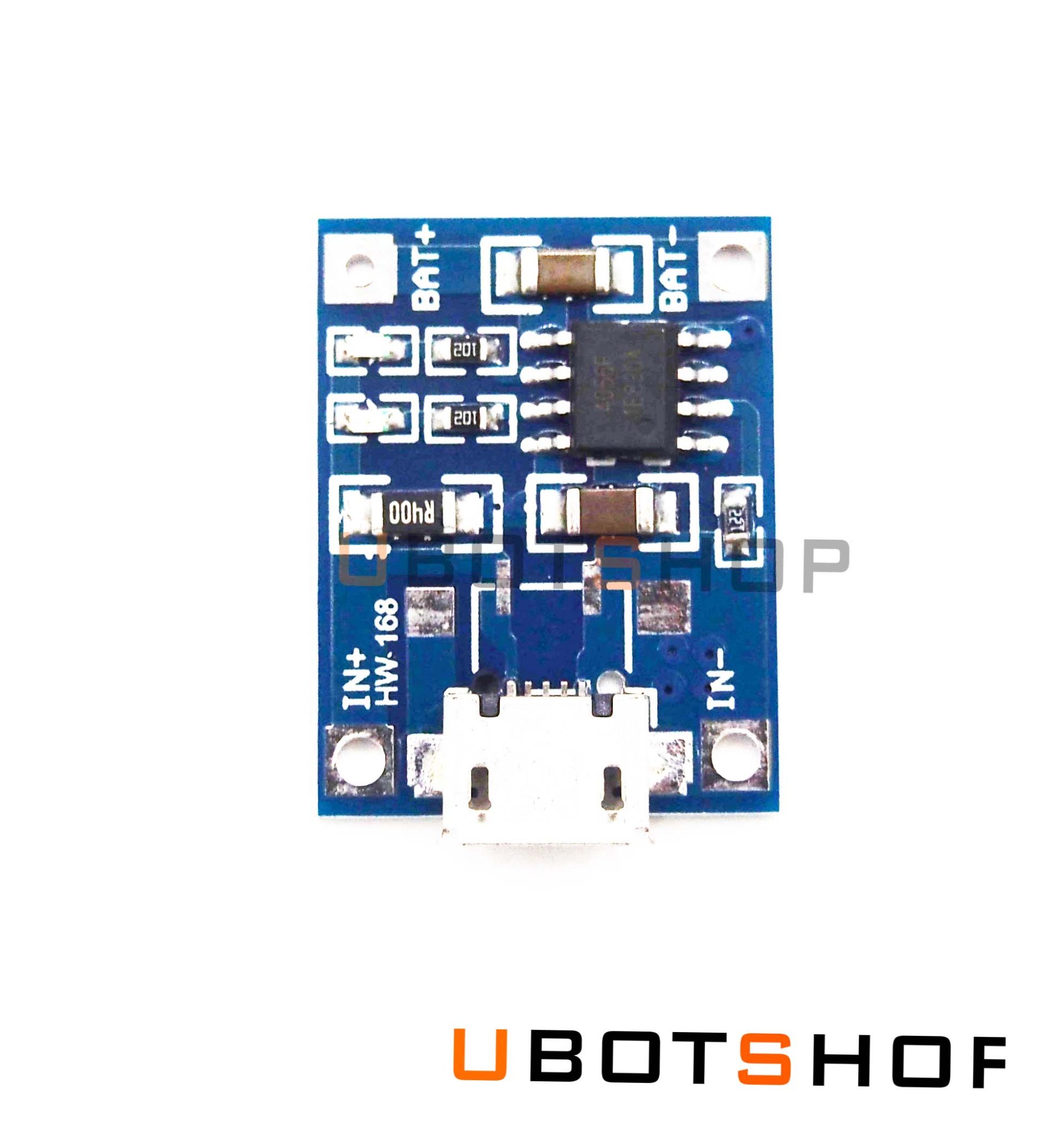 5V 1A Li-Battery Mirco USB Charger Module Li-ion LED Charging Board ...