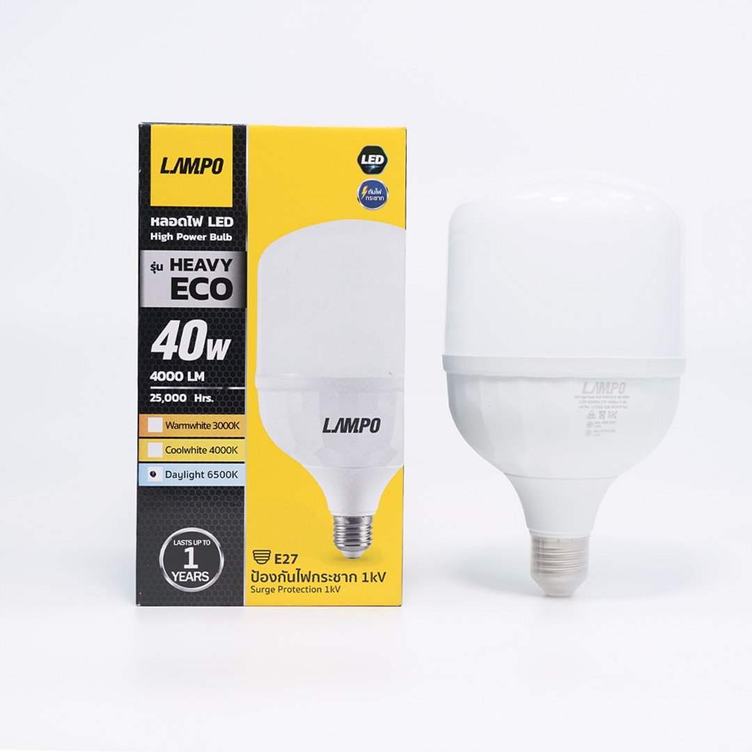หลอดไฟ LED Bulb High Power HEAVY ECO - lampo