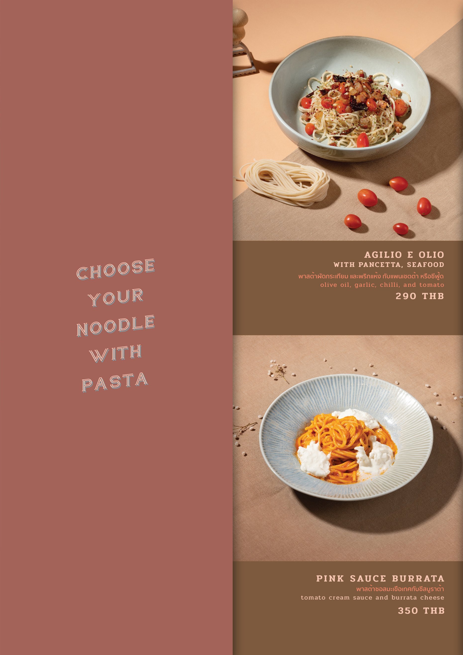 CTM MENU - namnampasta