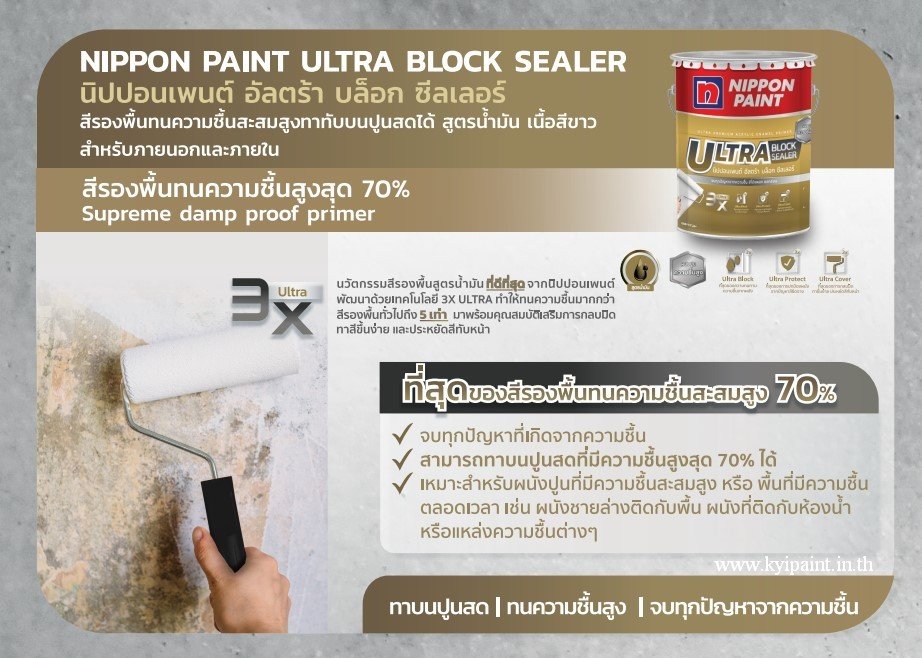 Nippon Paint Ultra Block Sealer - kyipaint