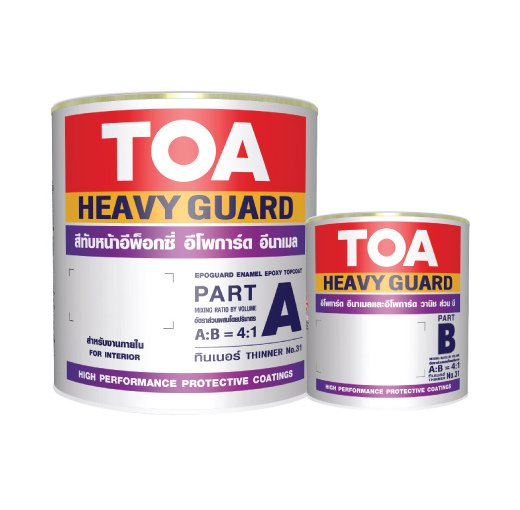 ทีโอเอ อีโพการ์ด อีนาเมล สีทับหน้าอีพ็อกซี่ 2 ส่วน - kyipaint