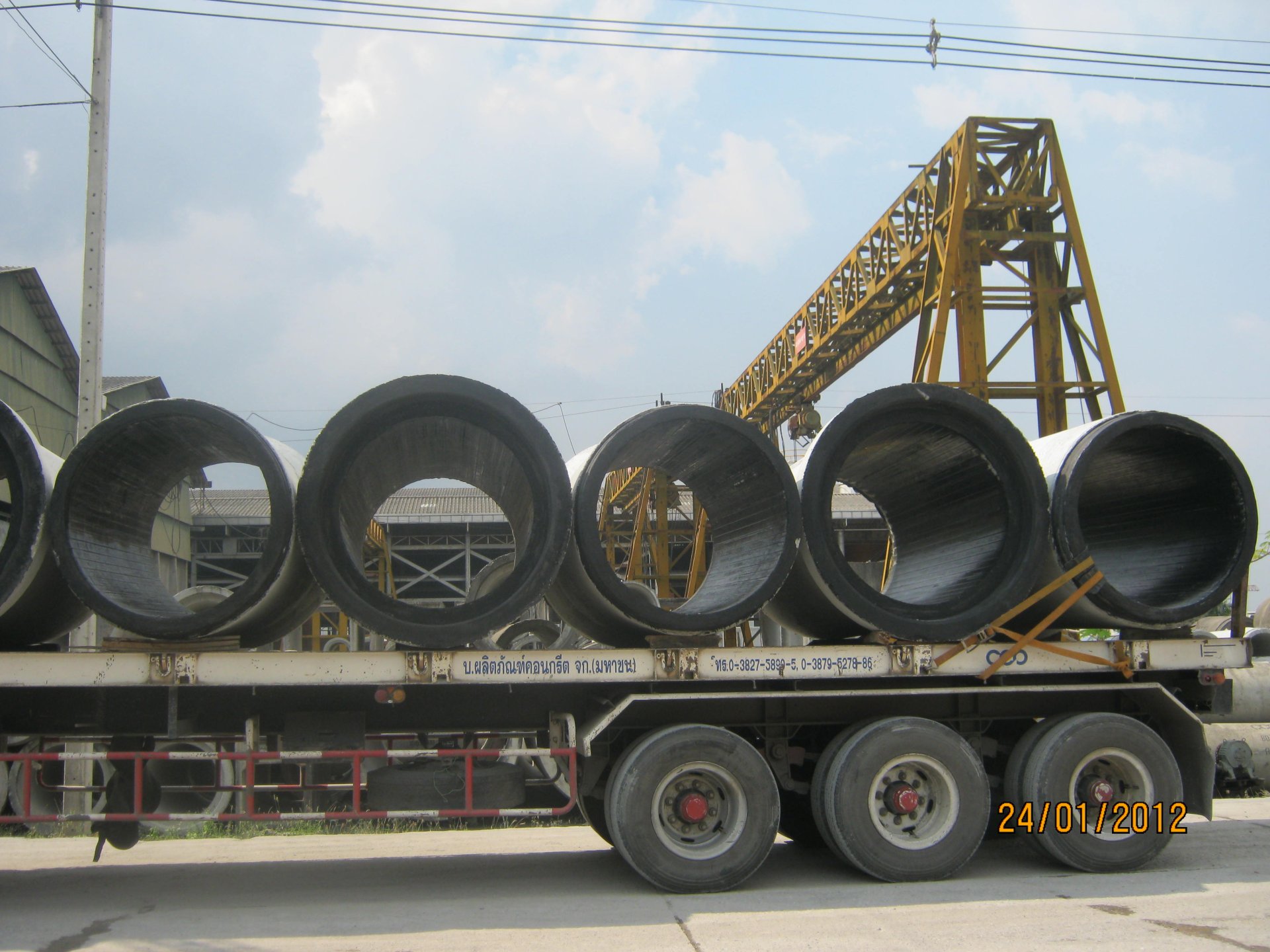 ท่อเคลือบ PE (Pe Coated Concrete Pipe) - ccp