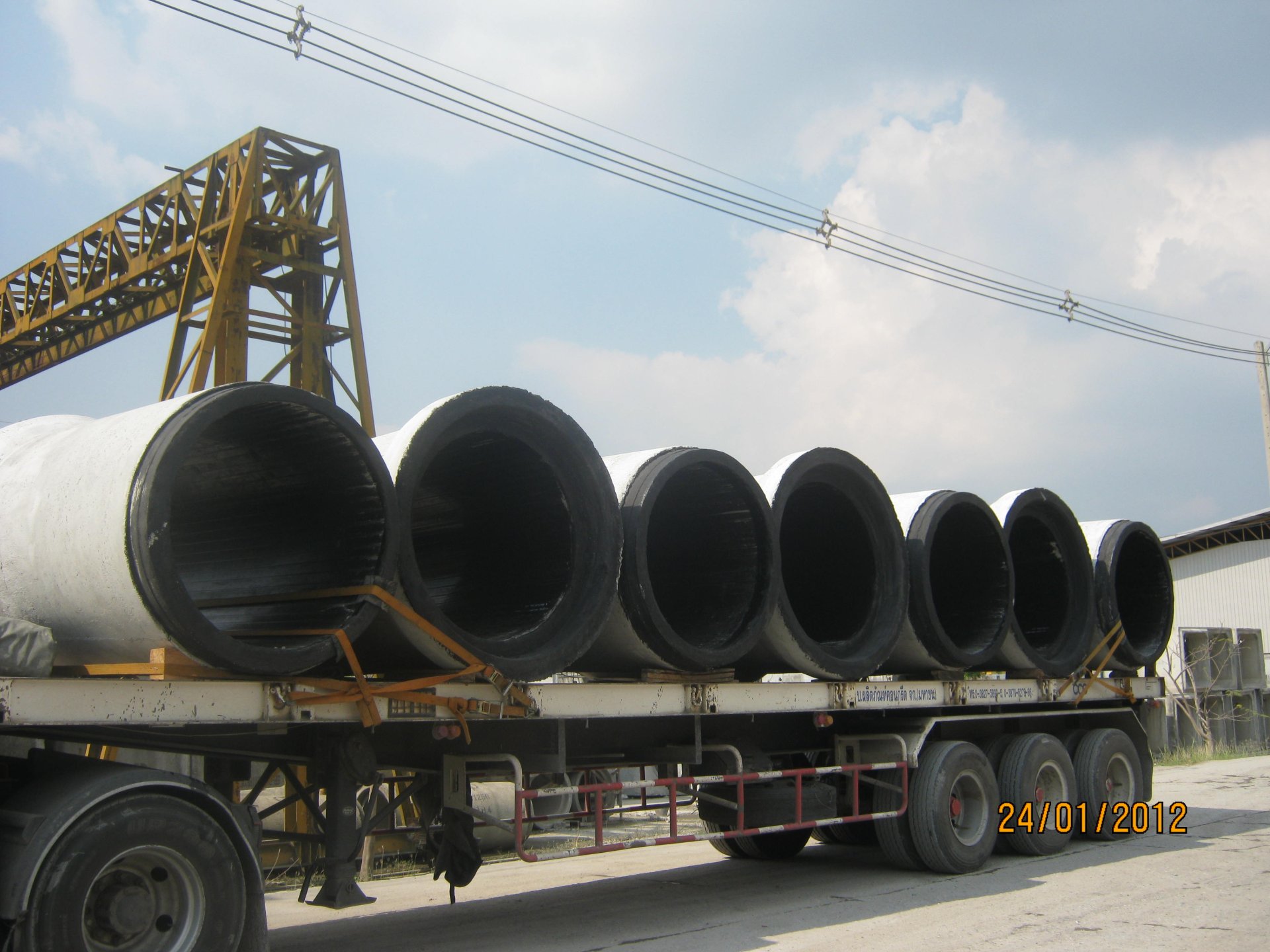 ท่อเคลือบ PE (Pe Coated Concrete Pipe) - ccp