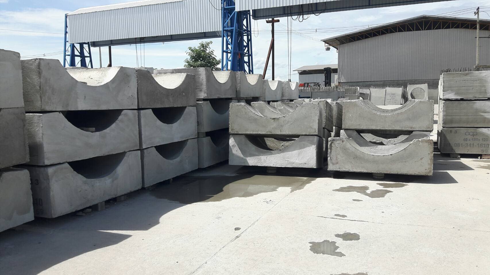 Concrete Pipe Supportors / Steel Pipe Protector - ccp