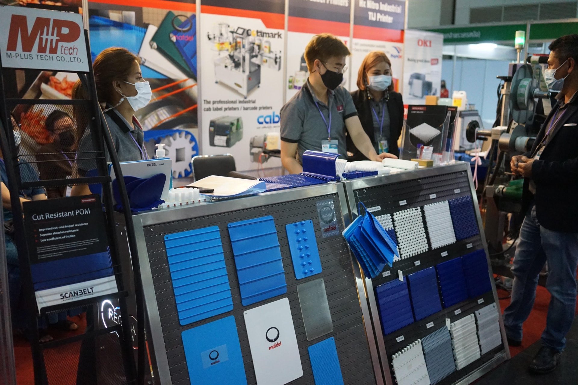 The atmosphere of the event Food Pack Asia 2021 - mplustech