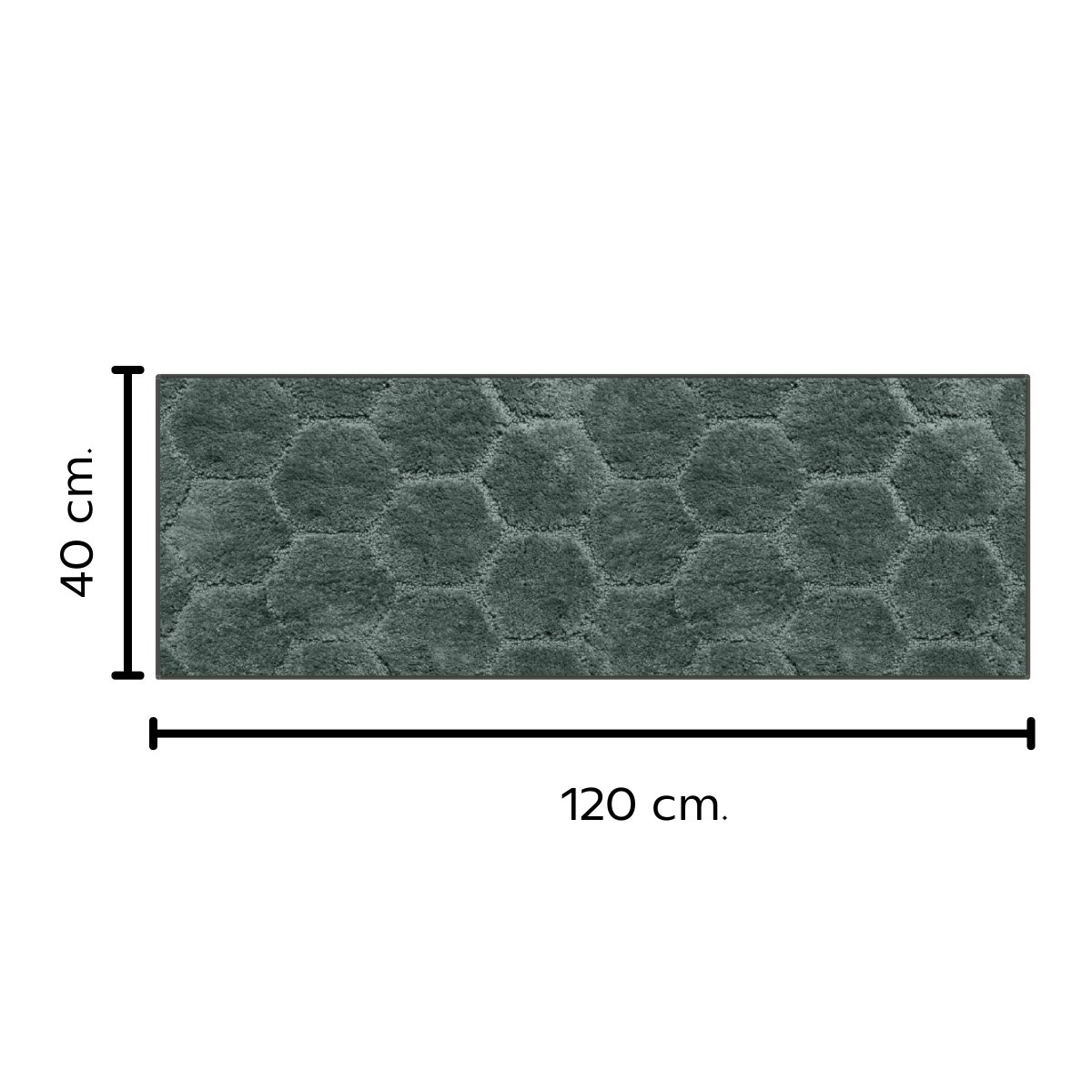 MICROFIBER MAT SIZE : 40 x 120 CMS. - wspbath