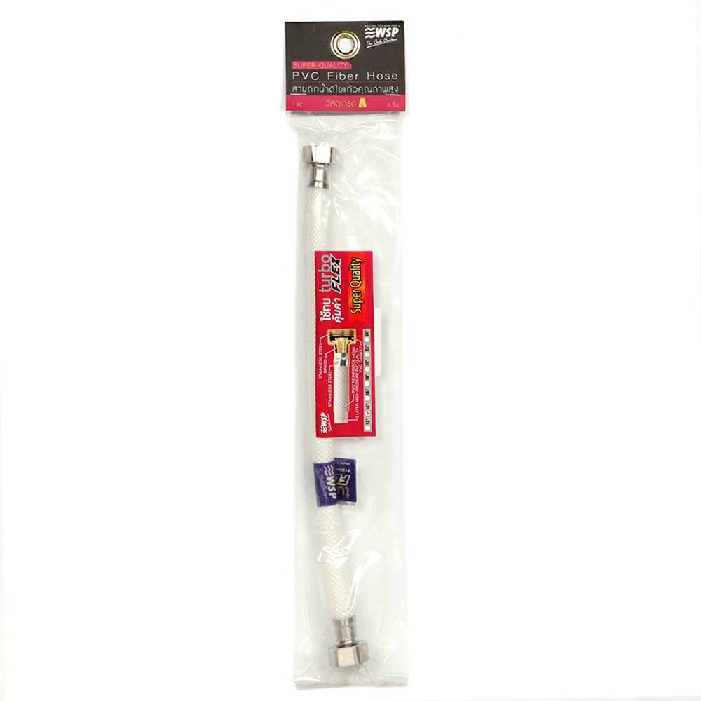 STAINLESS, PVC FLEXIBLE HOSE - wspbath