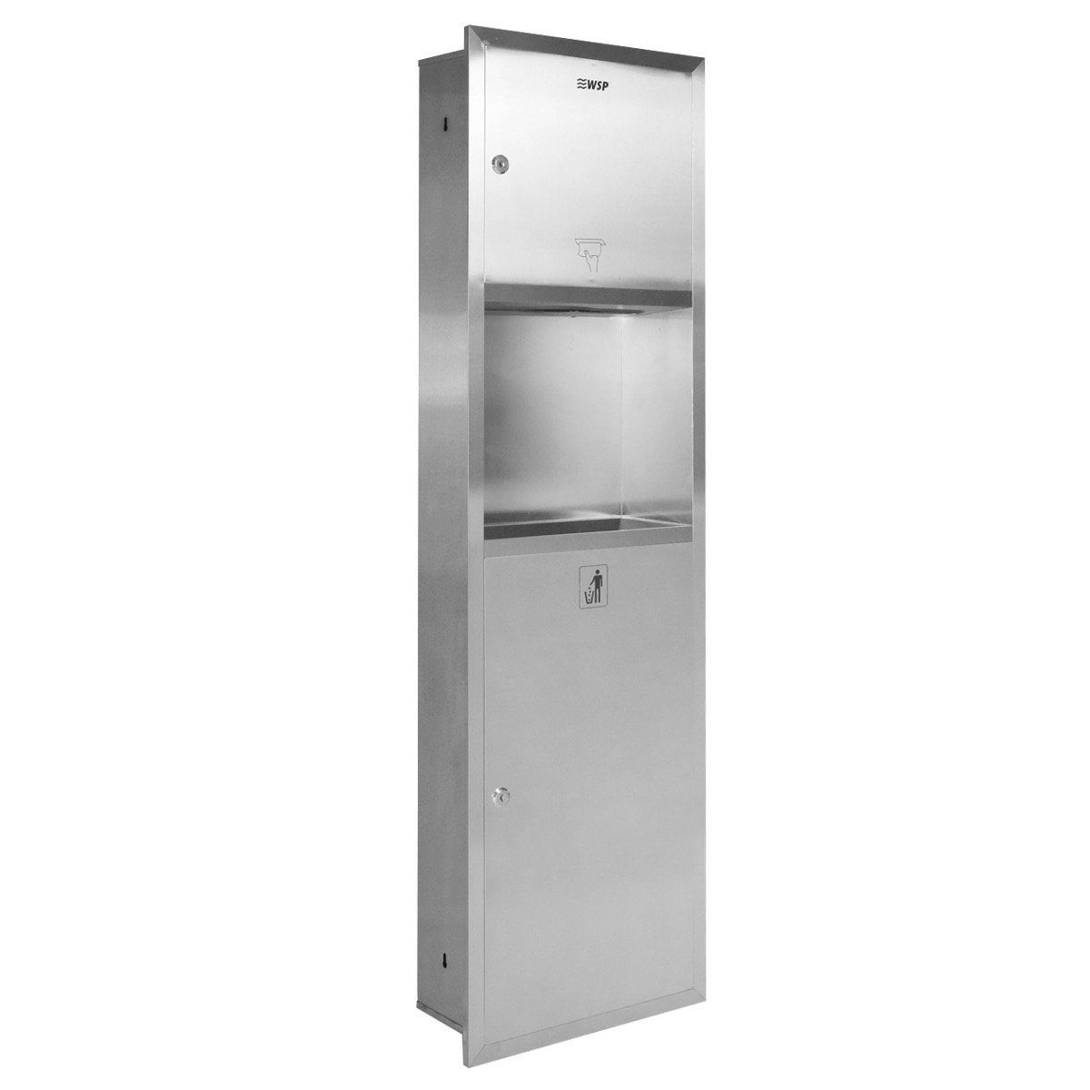[NEW] 304 STAINLESS STEEL COMBINATION TISSUE & WASTE - wspbath