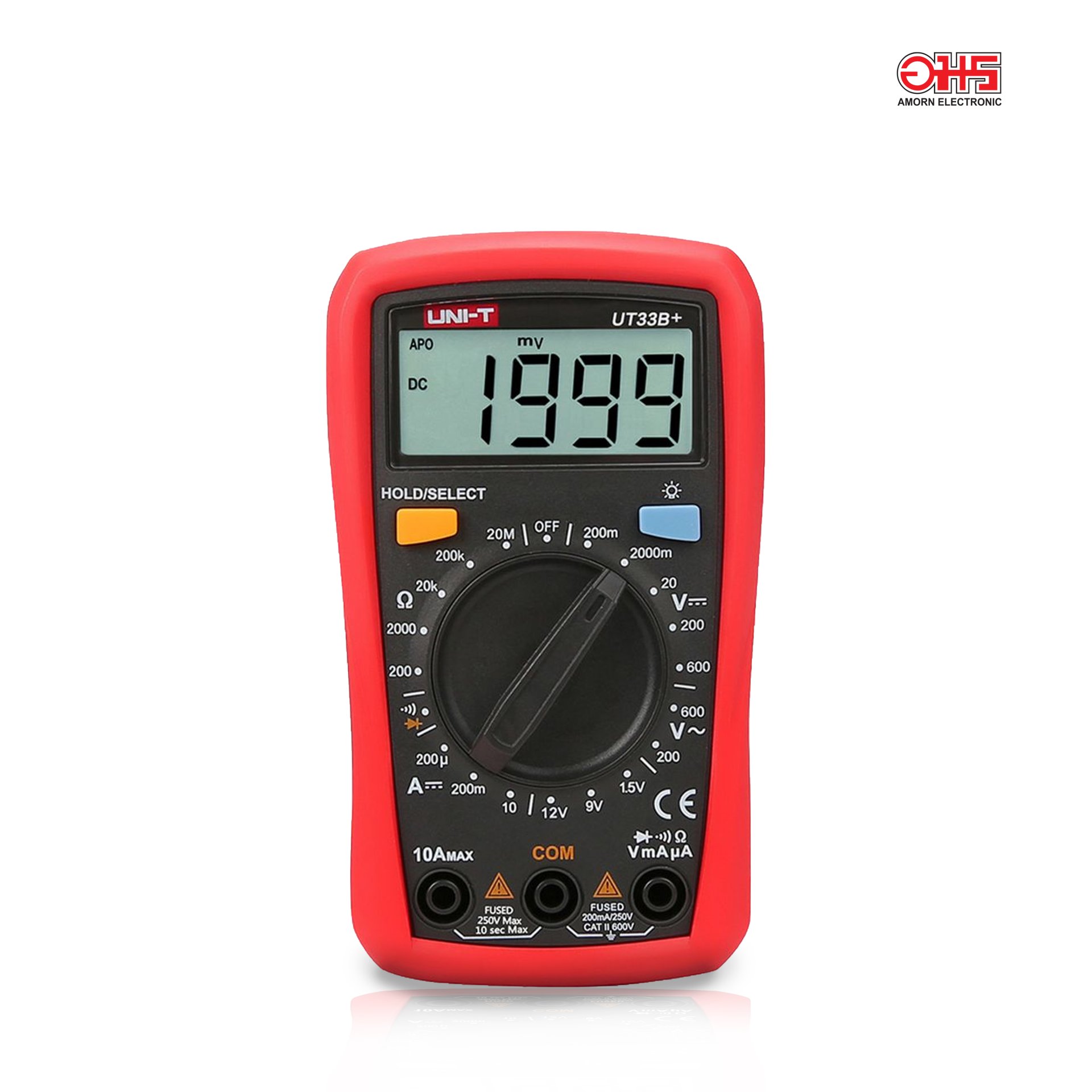UT33+ Series Palm Size Multimeters - uni-tthailand