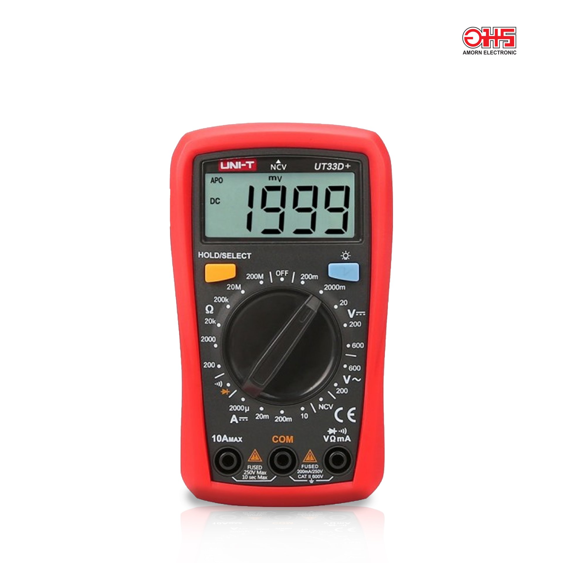 UT33+ Series Palm Size Multimeters - uni-tthailand