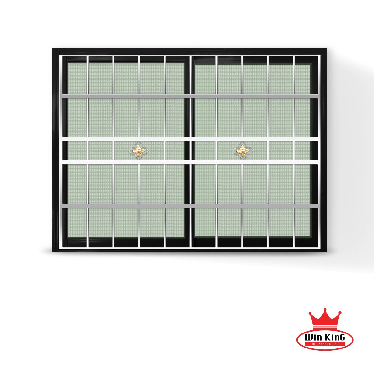 Aluminum Sliding Window Black Stainless Steel Bending Winking ...