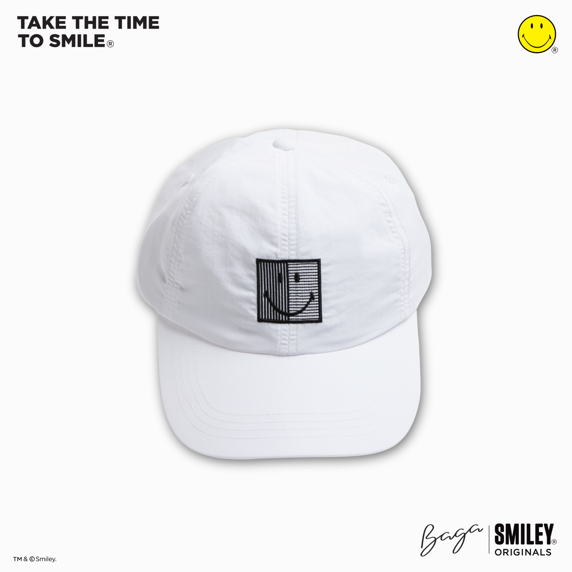 BAGA x SMILEY® Cap - cafebaga