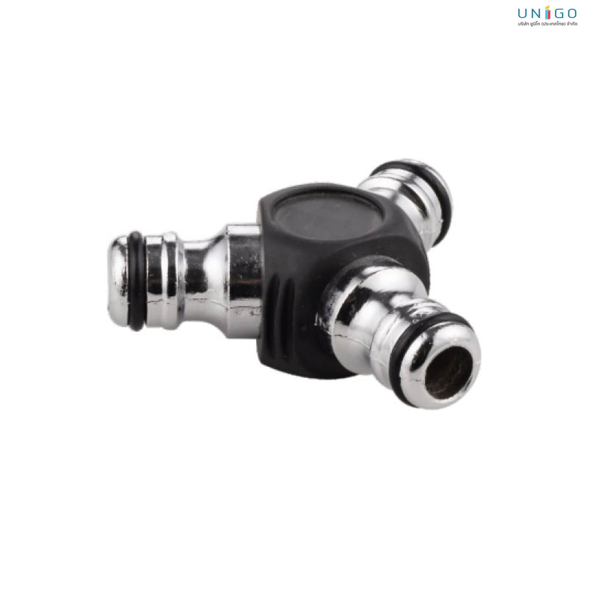 ALUMINIUM 3-WAY COUPLING WITH TPR - unigo