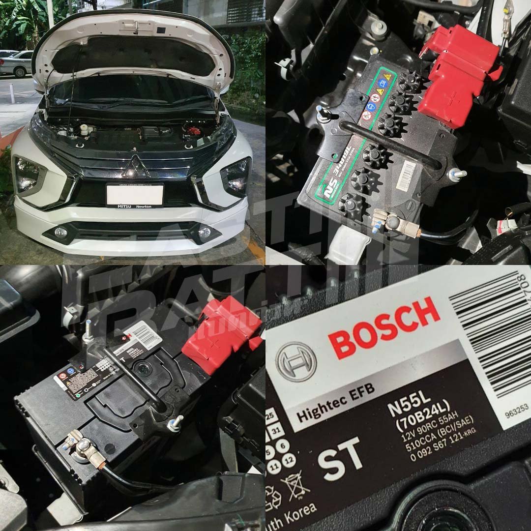 เปลี่ยนแบตเตอรี่ Mitsubishi Xpander แบตหมด ราคาถูก ติดตั้ง ฟรี! - fastbatt