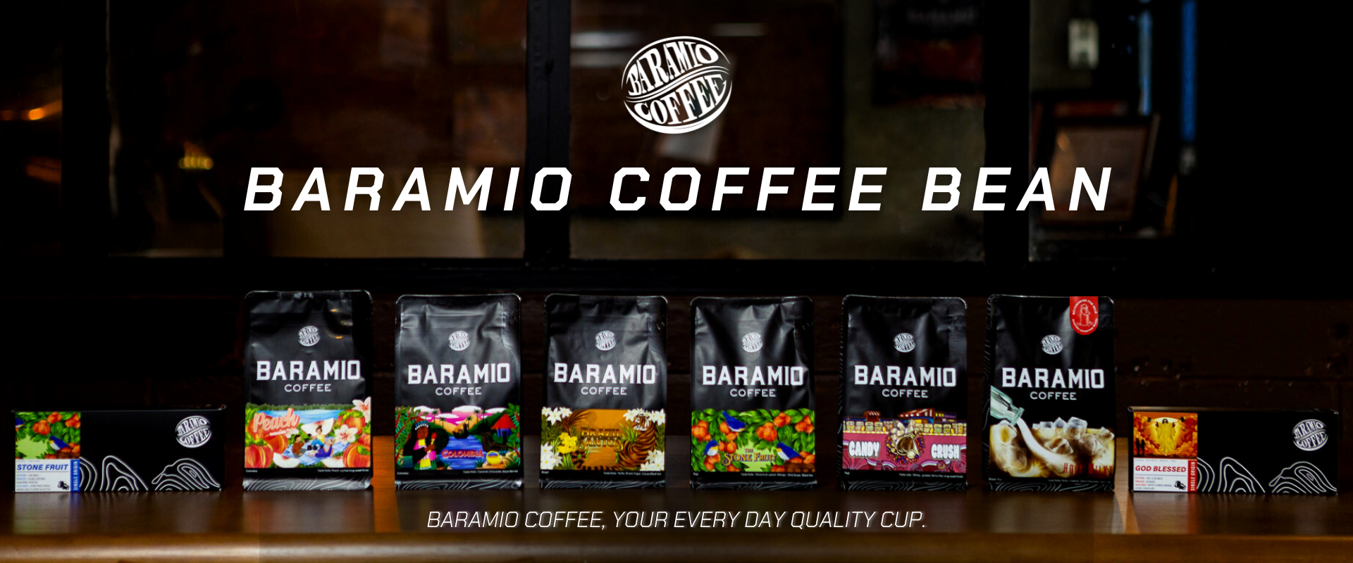 Baramio Coffee Bean เมล็ดกาแฟคั่วปลีก-ส่ง