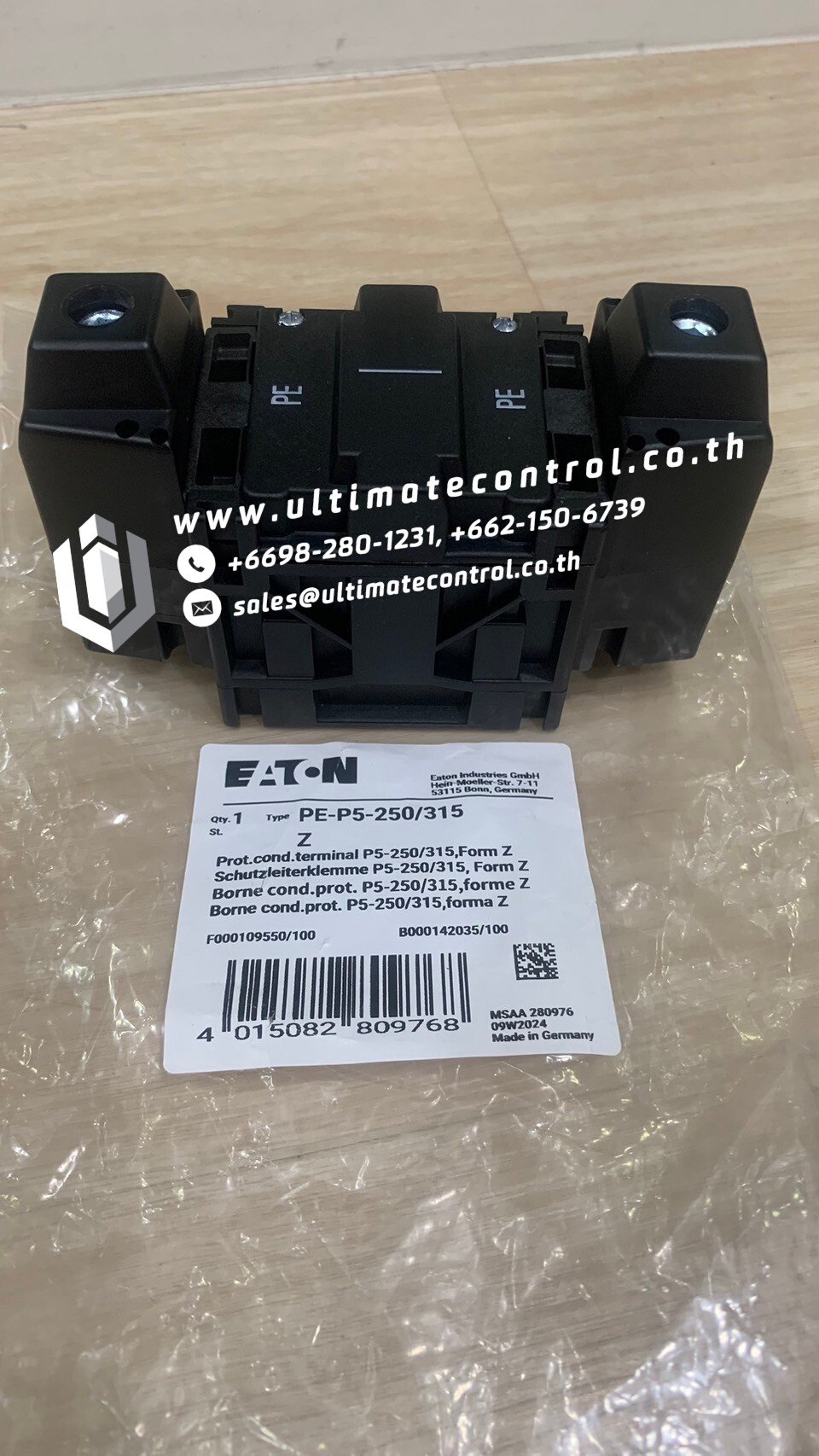 แบรนด์ EATON รุ่น PEP5250315Z ชนิด Protective Conductor
