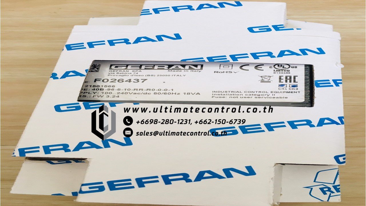 GEFRAN รุ่น F026437 40B-96-5-10-RR-R0-0-0-1