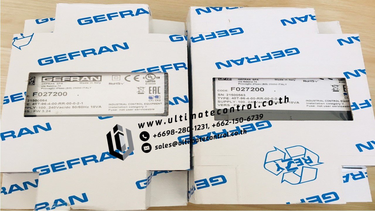 GEFRAN รุ่น F027200 40T96-4-00-RR00-021
