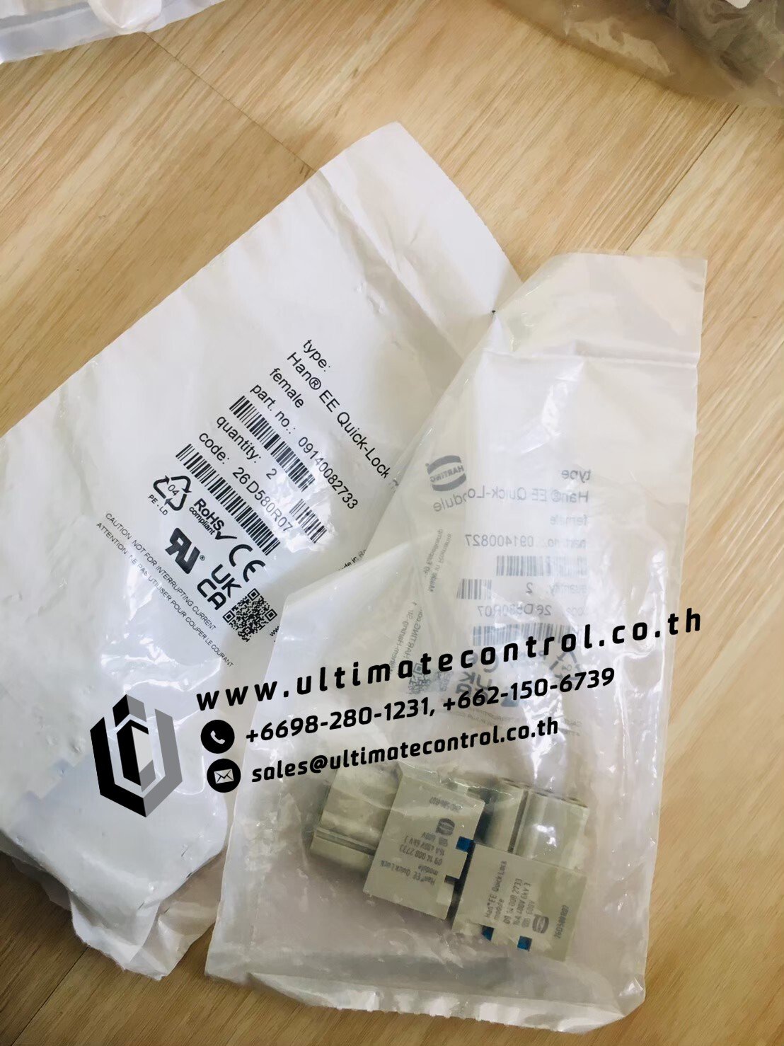แบรนด์ HARTING รุ่น 09140082733 ชนิด Heavy Duty Connector