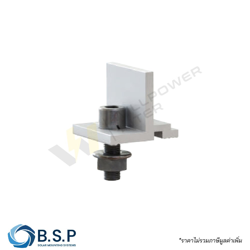 BSP | Rail Clamp 40มม. ยึดต่อรางแบบขวาง AL6005-T5