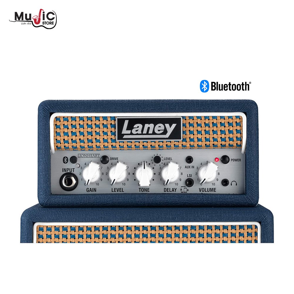 แอมป์กีต้าร์ไฟฟ้า Laney Mini Stack-B-Lion Bluetooth - musicstoreshop