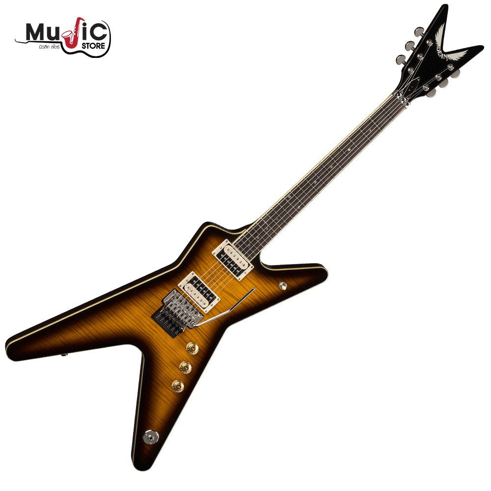 กีต้าร์ไฟฟ้า Dean ML 79 Floyd Rose Flame Top - musicstoreshop