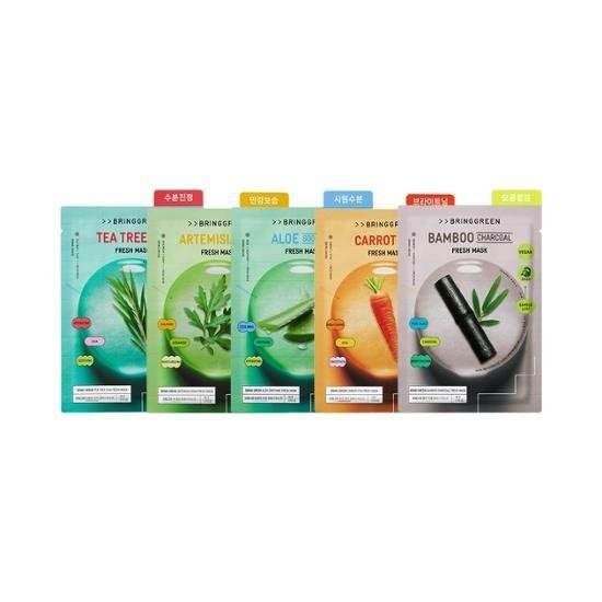 Bring Green 90% Fresh Mask Sheet 20g x10ea - testerkorea
