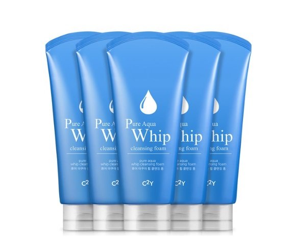 C2Y Pure Aqua Whip Cleansing Foam 220ml*5ea - testerkorea
