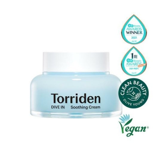Torriden Dive-In Soothing Cream 100ml - testerkorea